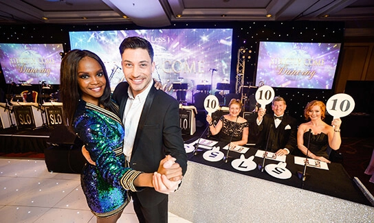 Strictly stars Oti and Giovanni hit the dancefloor in record-breaking ...