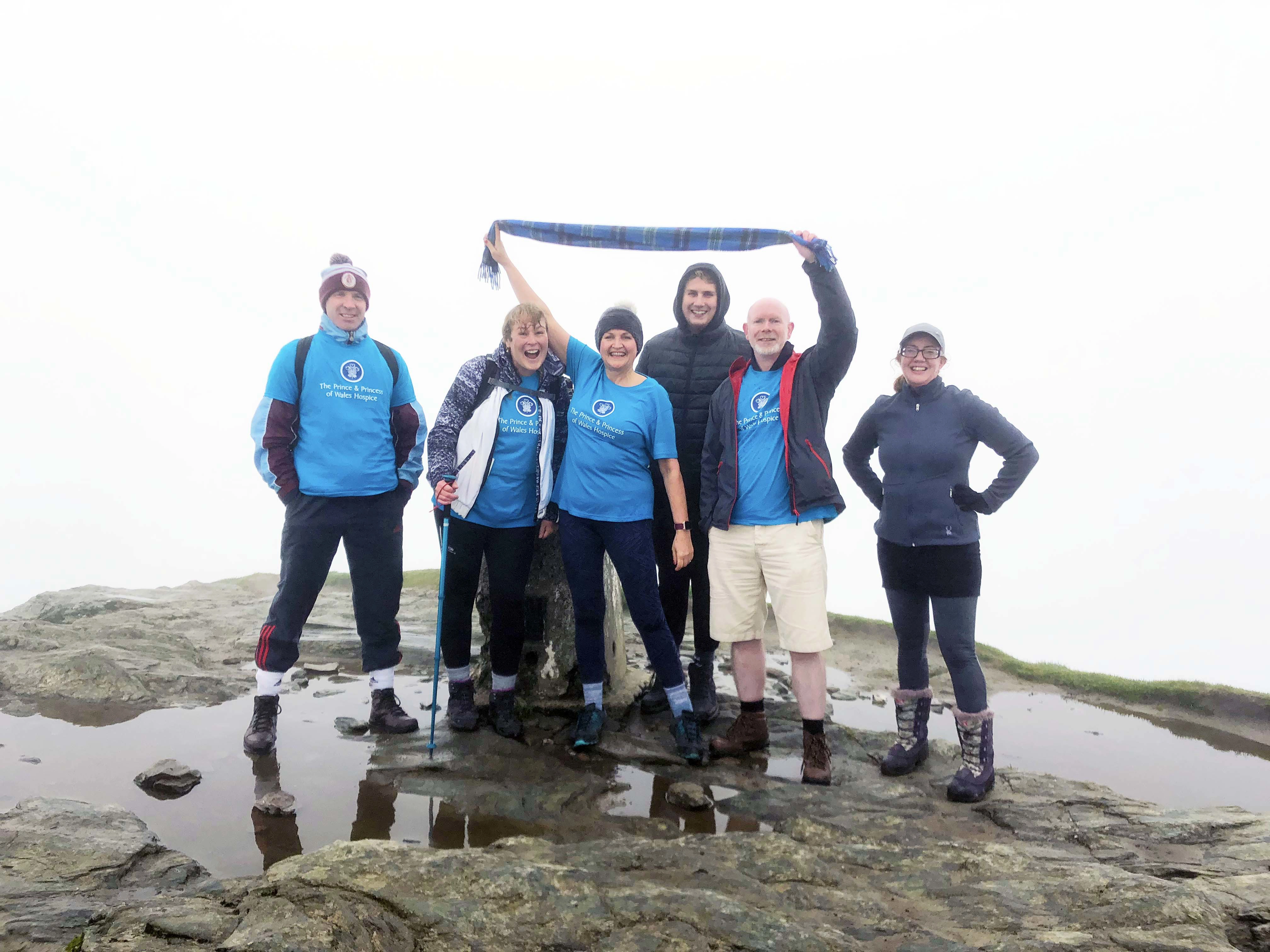 No mountain too high for the hospice staff | The Prince and Princess of ...